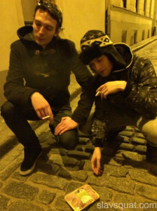 Original squatting - Slav Squat